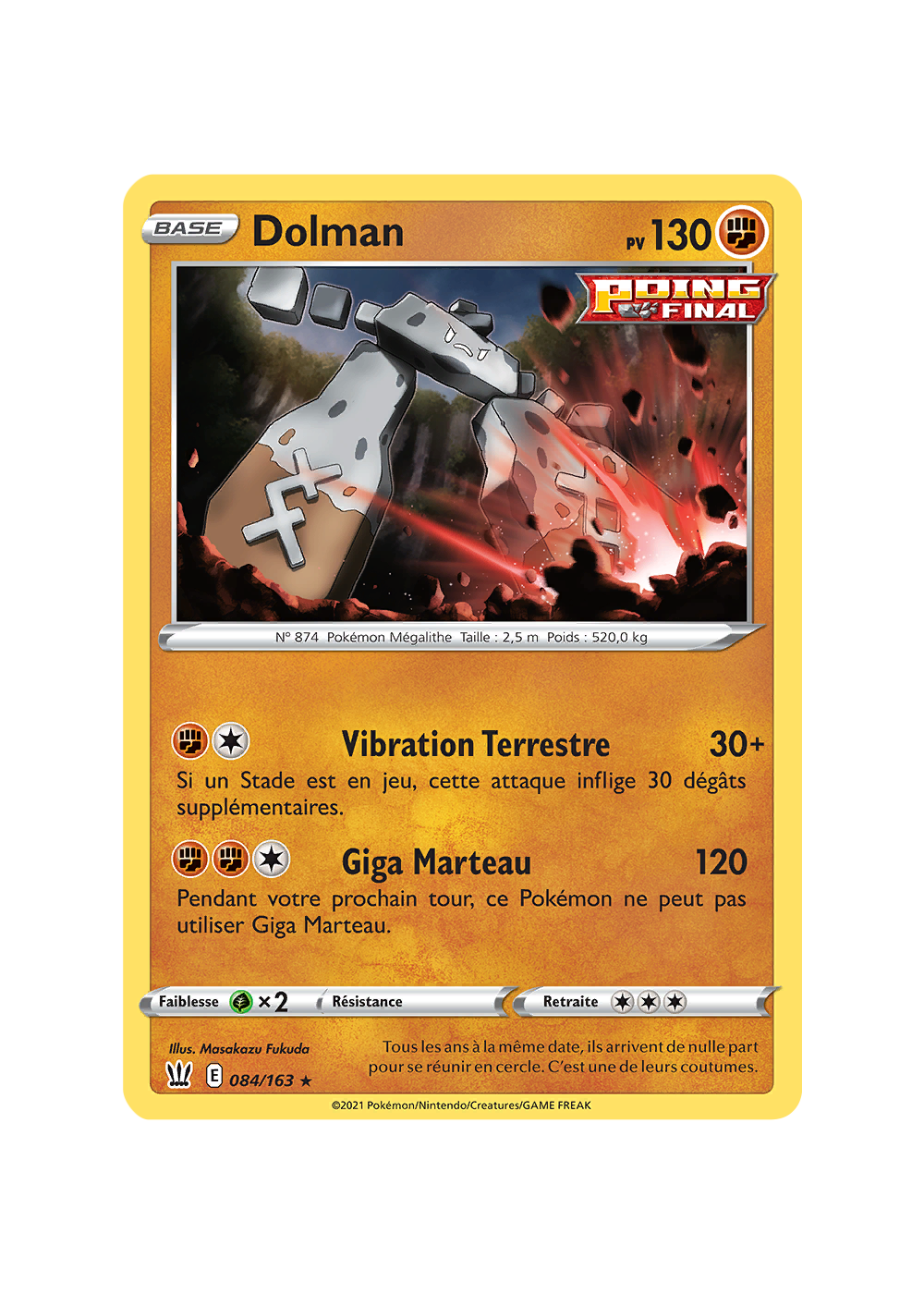 Carte Pokémon Dolman 084/163 Rare Styles de Combat