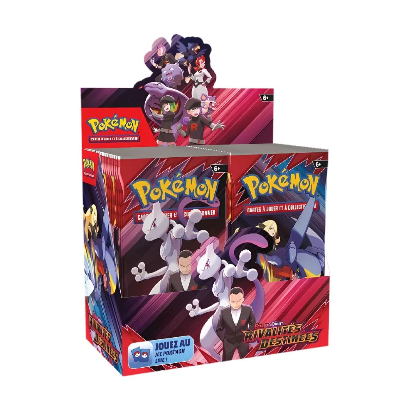 Display Pokémon Rivalités Destinées (EV10) – Boîte de 36 Boosters Officiels